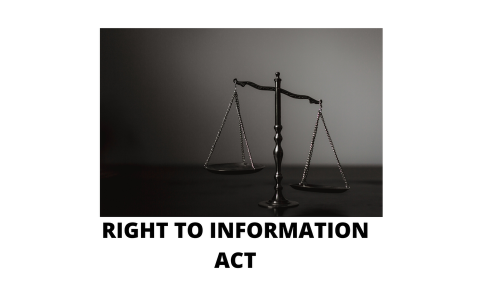 RIGHT TO INFORMATION ACT