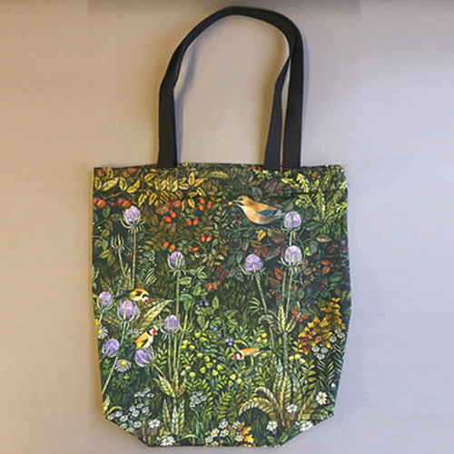 Jays Tote Bag featuring Barbara Winrow original print | piggerypottery