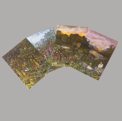 Post Cards Original Barbara Winrow designs | piggerypottery