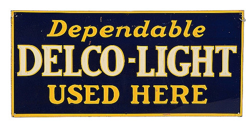 Delco-Light sign | Echoes of the Past