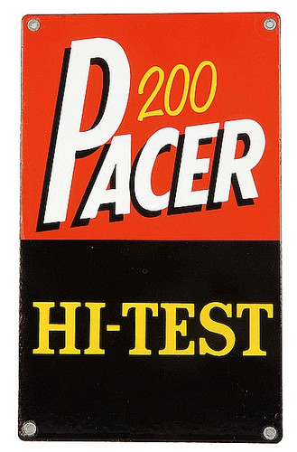 Pacer 200 Hi-Test metal sign | Echoes of the Past
