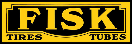 Fisk Tires-Tubes (rectangle) metal sign | Echoes of the Past