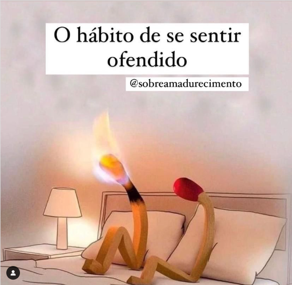 O HÁBITO DE SE SENTIR OFENDIDO