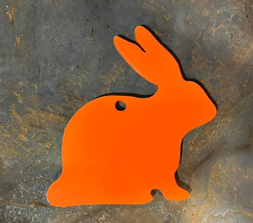 8x8 ar550 steel 3/8 Rabbit target (FREE SHIPPING) | Southern Boy Welding