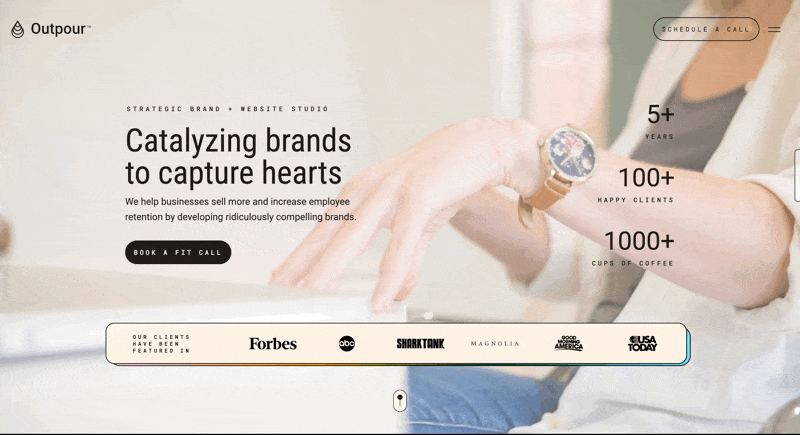 Outpour Co - Portfolio - Josh Rizzo Design