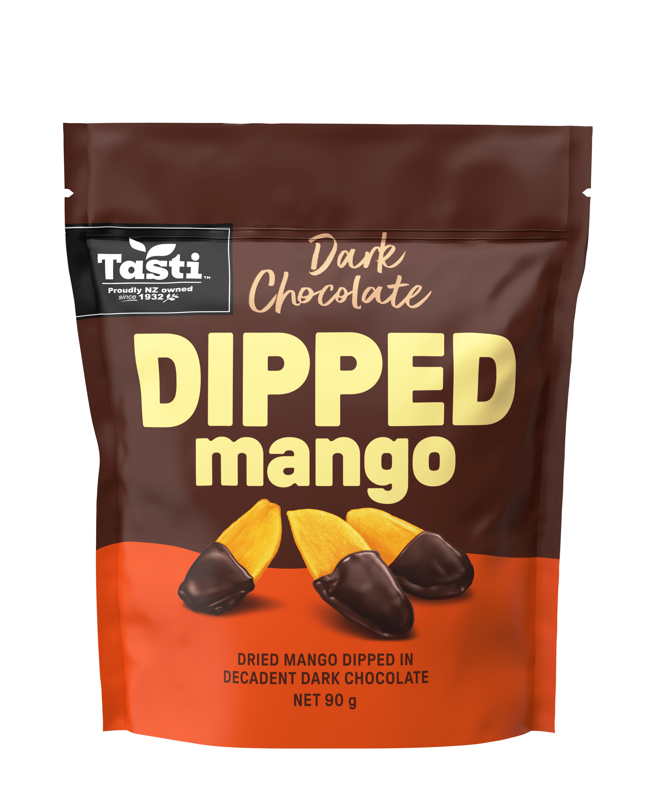 DARK CHOCOLATE DIPPED MANGO | Tasti