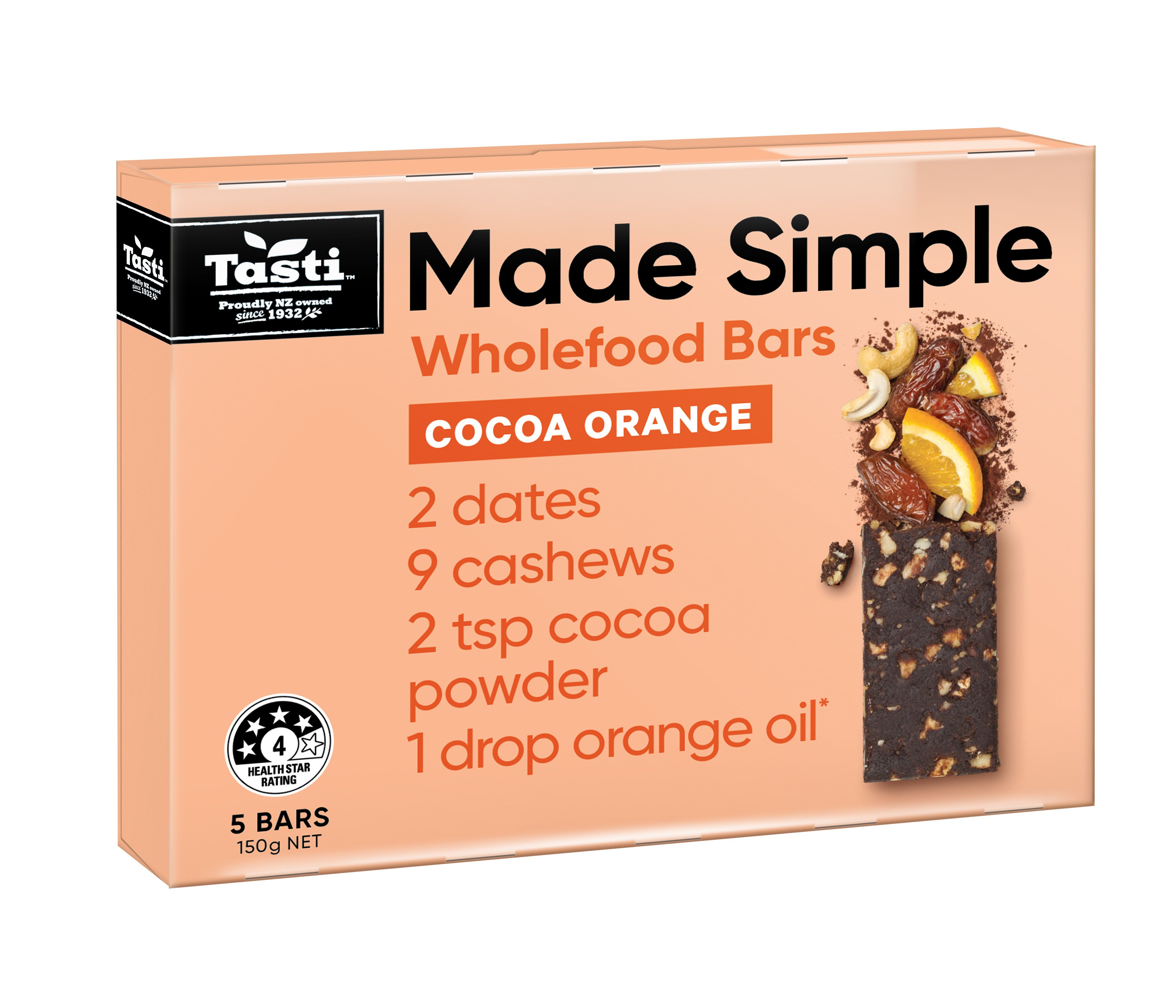 Made Simple Wholefood Bars