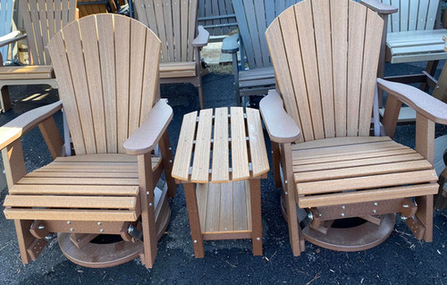 Swivel Glider | Timber Valley Rustic