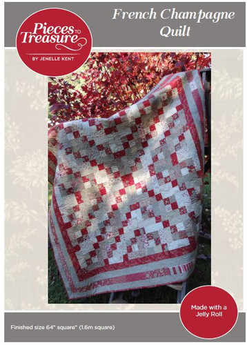 Downloadable Pattern - French Champagne Quilt | Pieces to Treasure