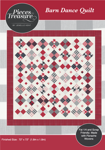 Downloadable Barn Dance Quilt Pattern | Pieces to Treasure