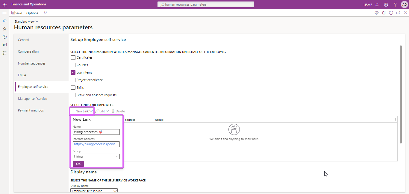 Power Apps & Pages for D365 HR