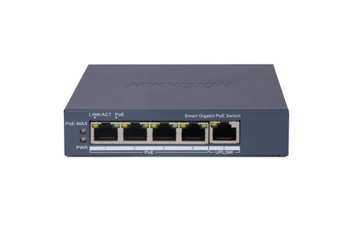 DS-3E1505P-EI 4 Port Gigabit Smart POE Switch | Sawaket