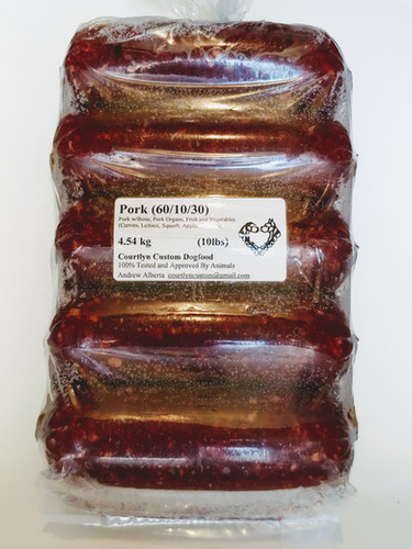 Pork 60/10/30 | Fido & Felix Foods