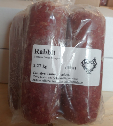 Rabbit with bone & organs | Fido & Felix Foods