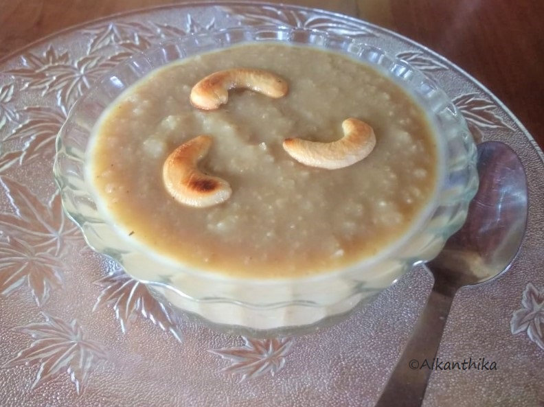 MILLET PAYASAM | MILLET PUDDING