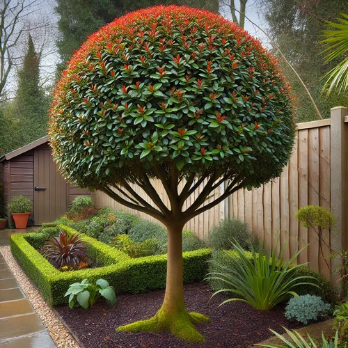 Photinia Wonder Hedge Standards - 400mm pot | Ballarat Nursery