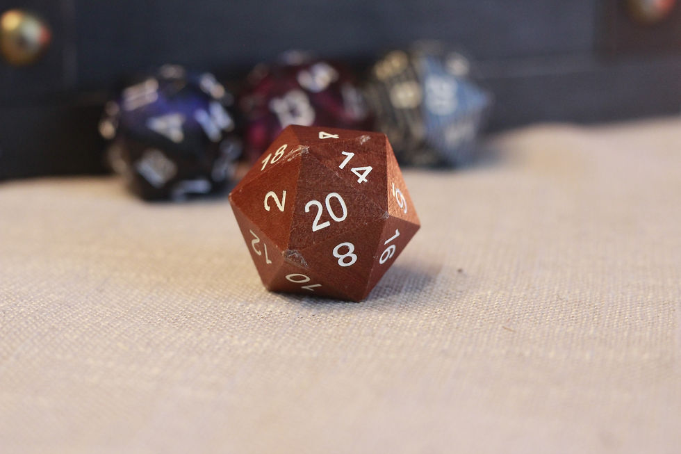 Accent D20 Dice | Friars Dice