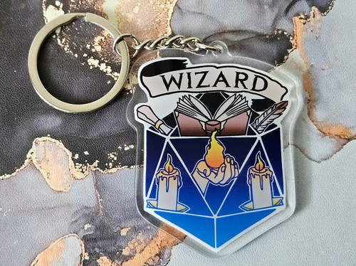 Wizard Keychain | Friars Dice