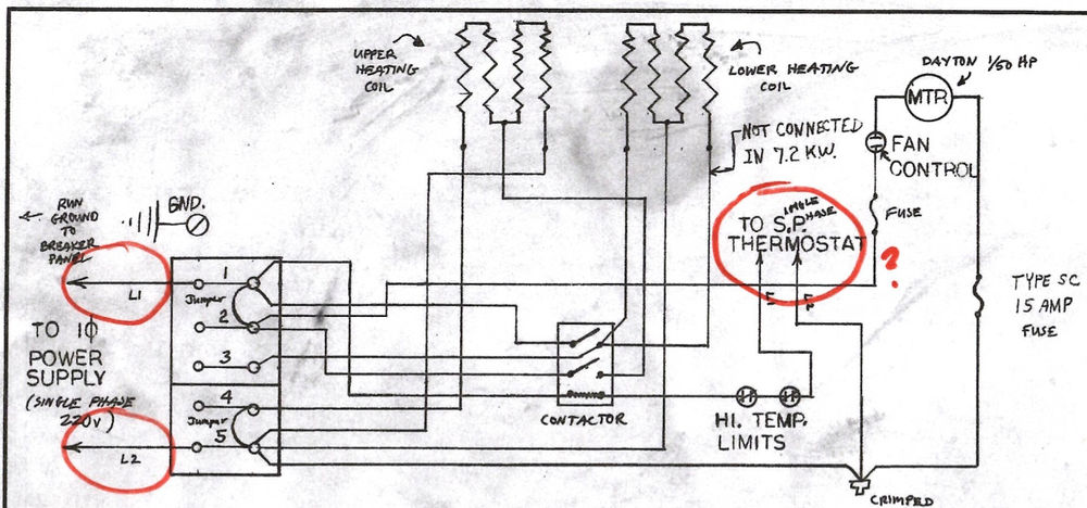 Garage Heater Wiring Plan