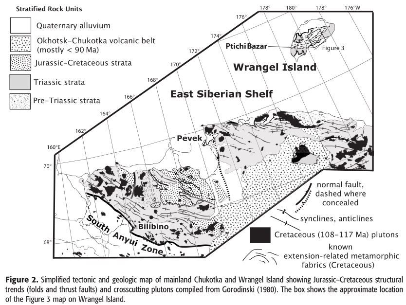 Maps of Wrangel Island, Russia