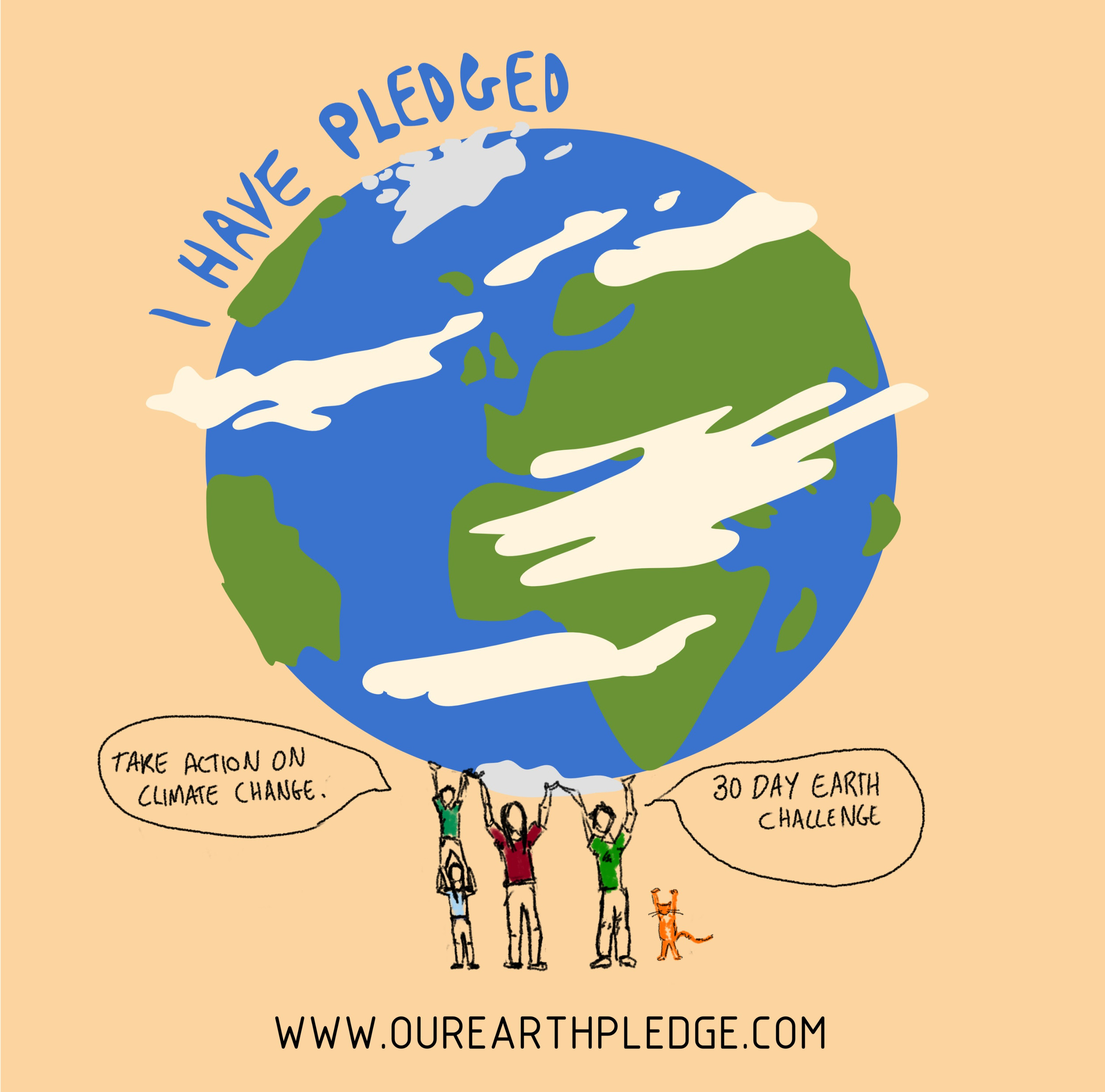 30 Day Earth Challenge | OurEarthPledge
