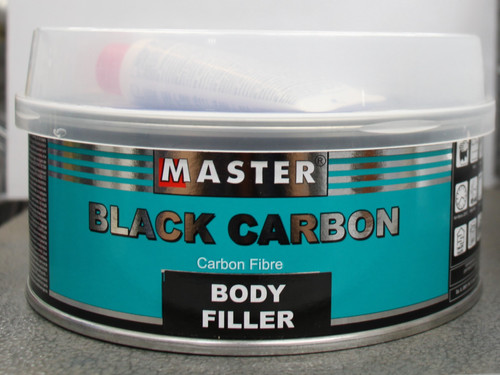 Master Black Carbon Body Filler 1Kg | Paint Supplies