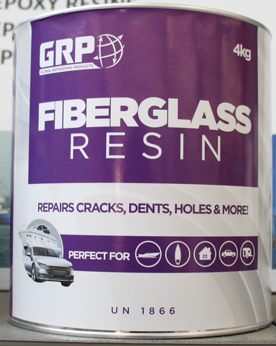 Fibreglass Resin 4Kg | Paint Supplies
