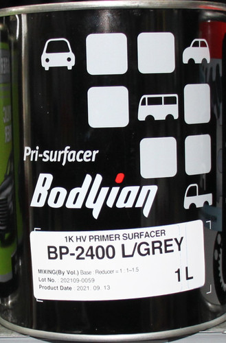 Bodyian 1k Primer Surfacer 1Lt | Paint Supplies