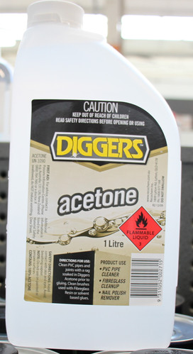 Acetone 1Lt | Paint Supplies
