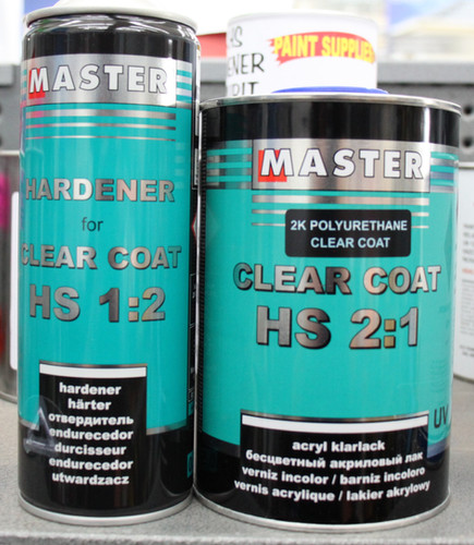 Master 2k Clearcoat 1.5Lt Kit | Paint Supplies