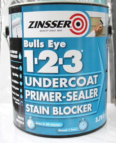 Zinsser Bulls Eye 1.2.3 3.78Lt | Paint Supplies