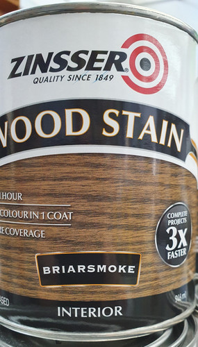 Zinsser Interior Wood Stain 1Lt Briarsmoke | Paint Supplies