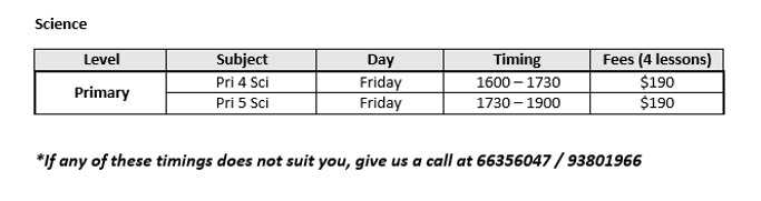 Good School Learning Hub Schedule