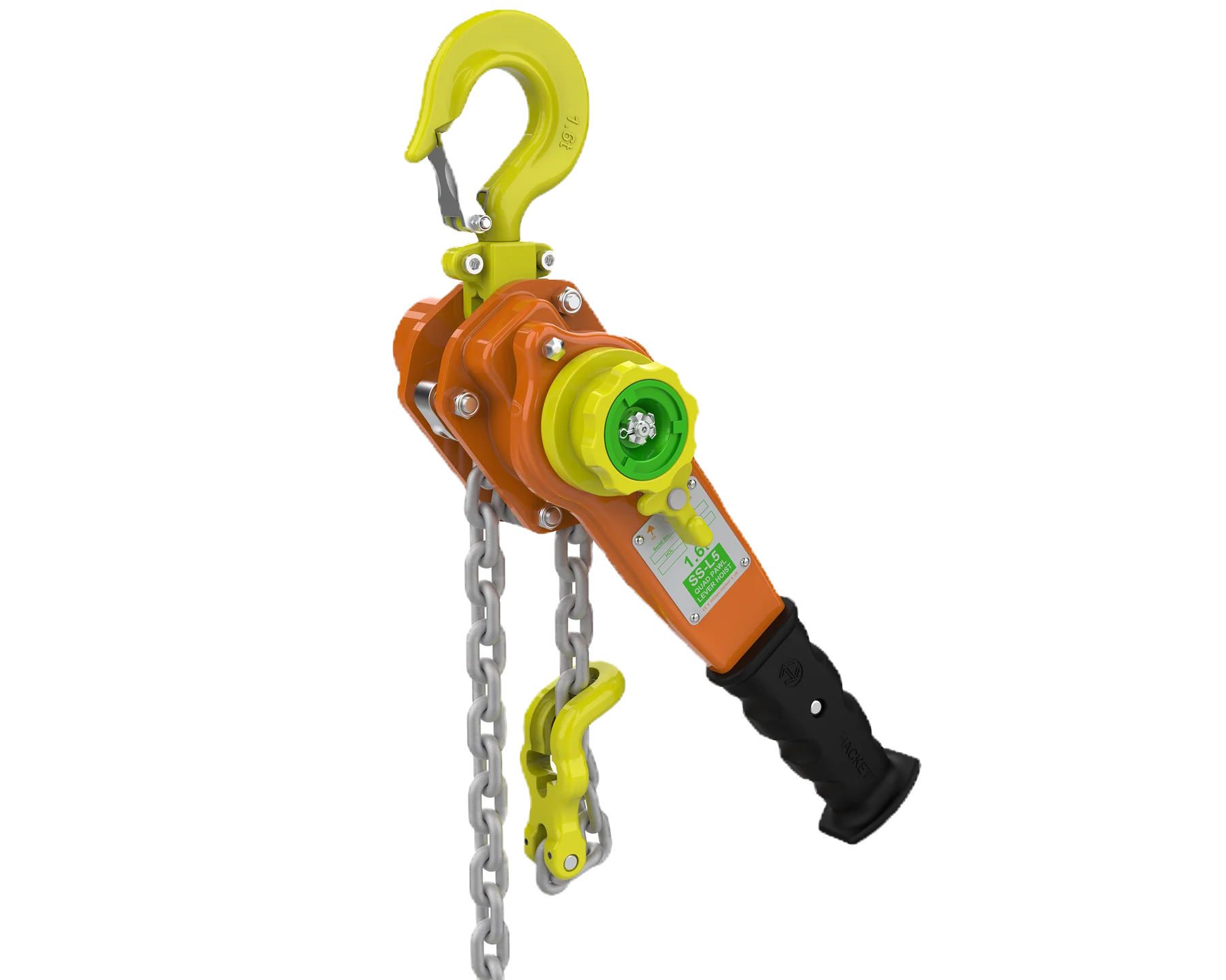 SS-L5 Quad Pawl Lever Hoist | AMG Plant Testing