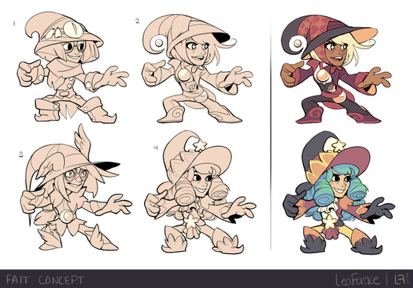Lea Faske | Brawlhalla: Concept Art