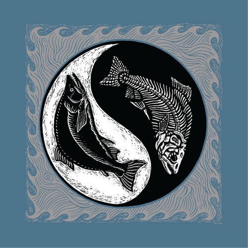 Yin Yang-Adult Tees | Ray Troll Wholesale