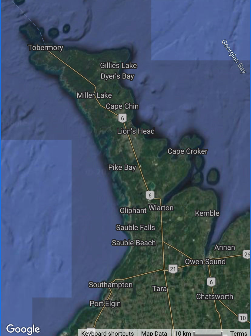 Spotlight on the Saugeen (Bruce) Peninsula