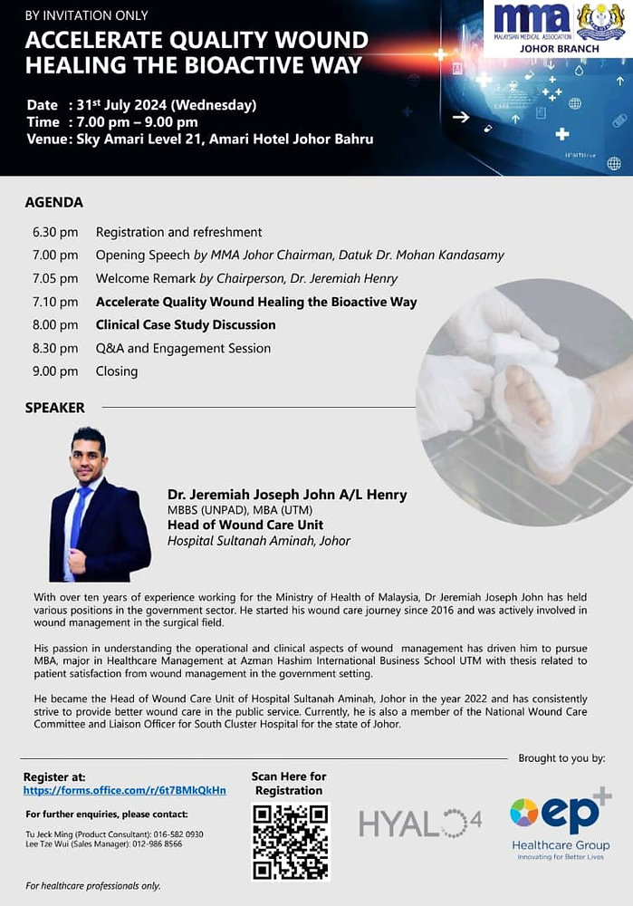 ACCELERATE QUALITY WOUND HEALING THE BIOACTIVE WAY