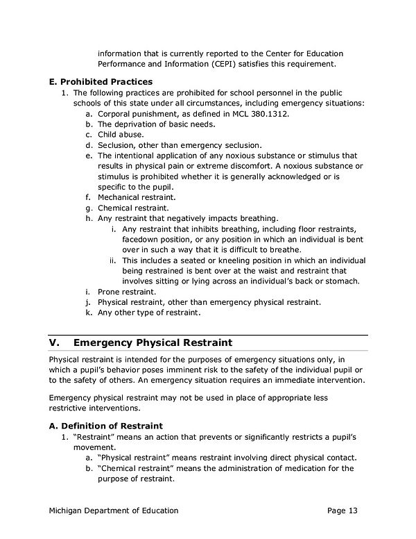 Michigan Law | Michigan Against Sec