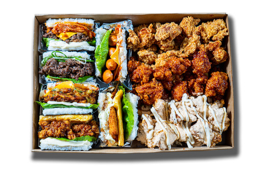 Miss ary Kimbab burger& M.F.C catering box (6~8 people) | Miss ary