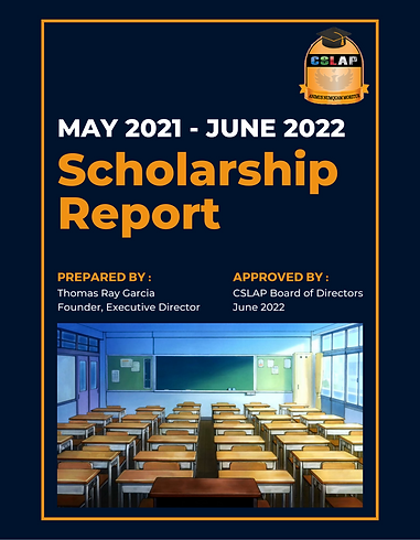CSLAP | Scholarship Program Report | Rio Grande Valley