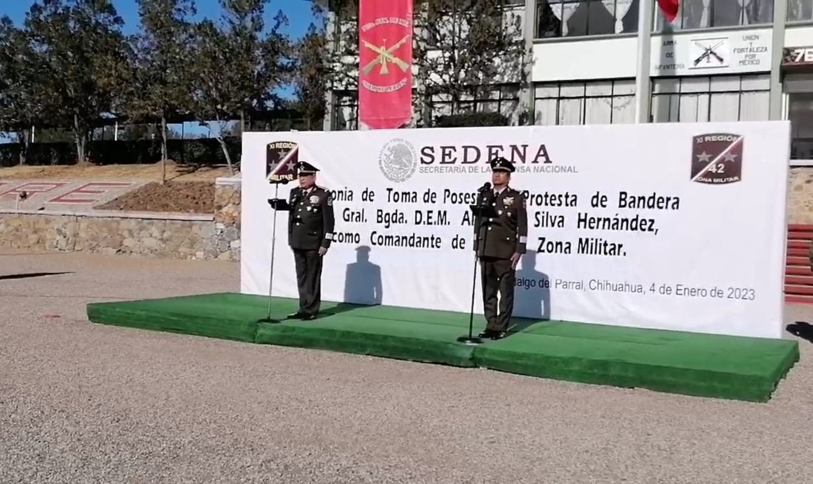 El general Alejandro Silva es el nuevo comandante de la 42 zona militar.