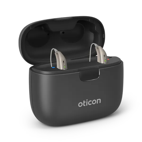 Oticon More miniRITE Rechargeable Hearing Aid | St. George ASLP