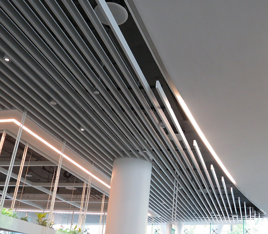 Baffle Ceiling System | AcMetal Engineering