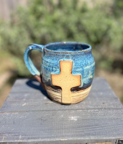 Sing unto the Lord~ Cross soup mug | Martin Studios