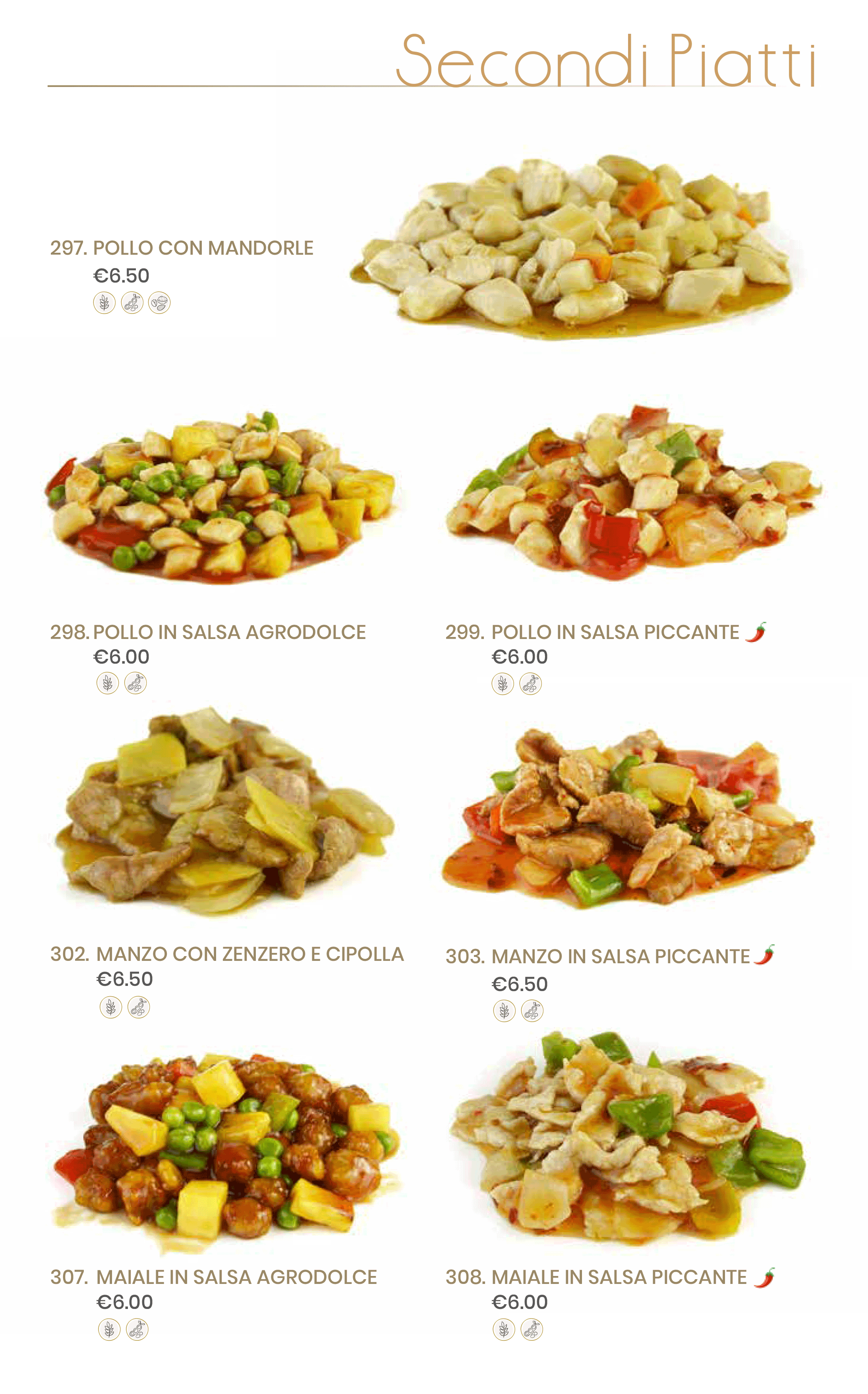 Menu Pranzo Bonifacio | INARI