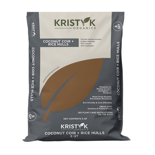 Coconut Coir and Rice Hulls - A Naturally Fortified Soil Amendment for ...