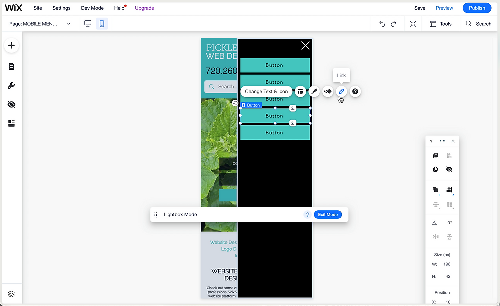 Wix Add Mobile Menu Wix Add Mobile Menu