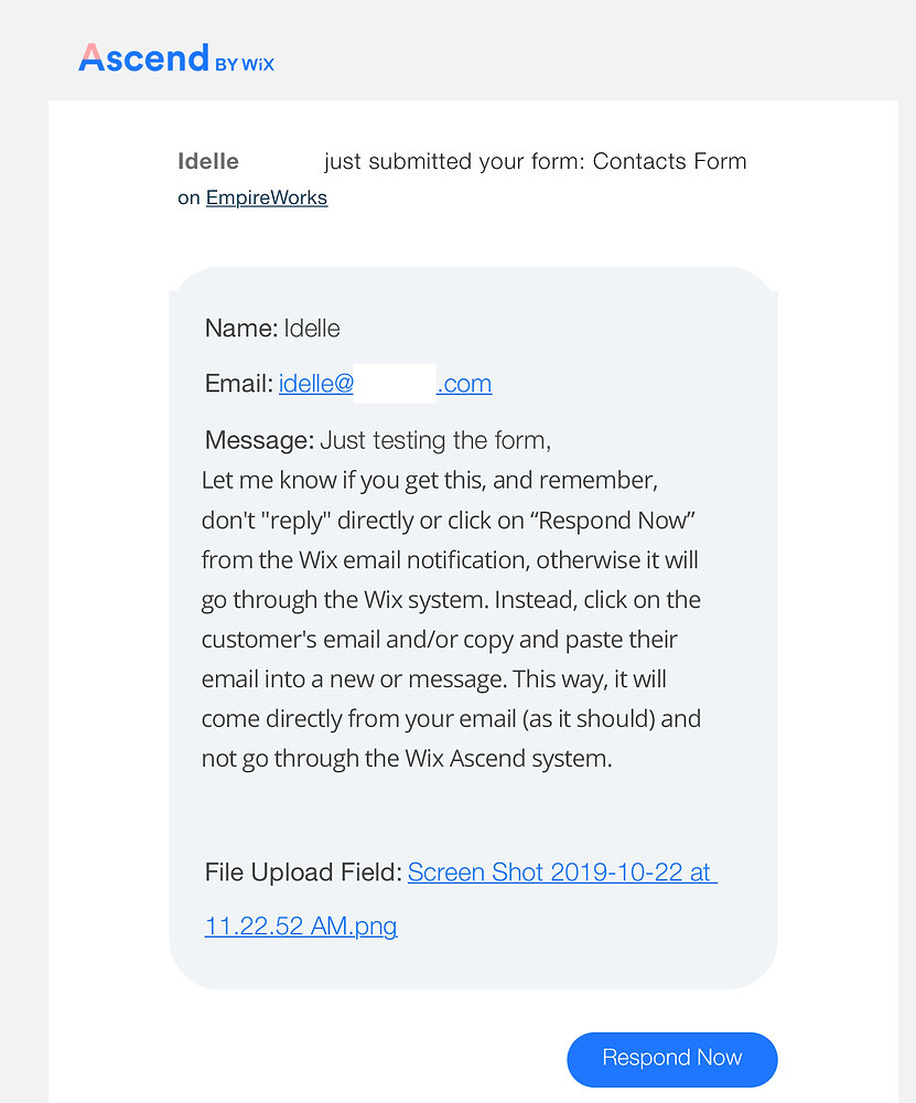 Wix Web Designer Tip: Wix Forms - Replying to Notifications