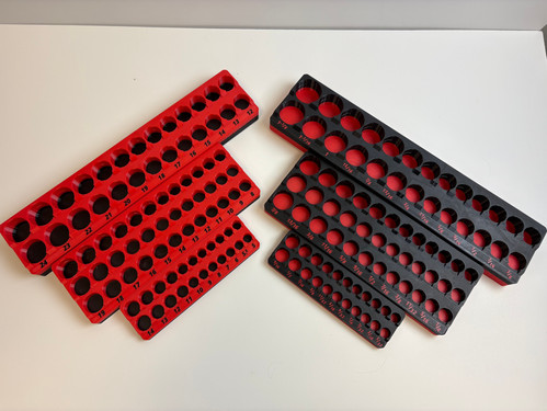 Socket Tray Set - ICON Chrome Sockets | ResTool Pro